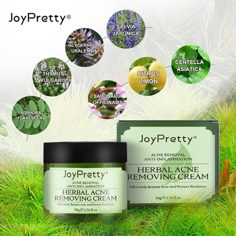 Crema Naturala pentru Acnee, 100% din plante, 50 gr, Joypretty - BeautyMax