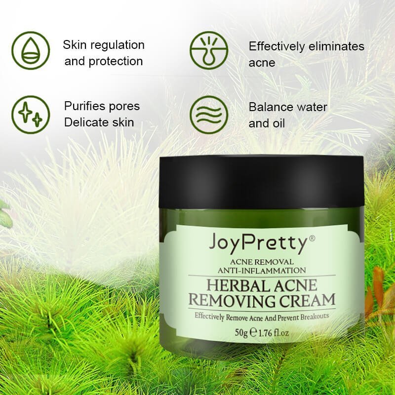 Crema Naturala pentru Acnee, 100% din plante, 50 gr, Joypretty - BeautyMax